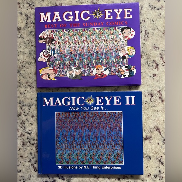 illusion | Art | Magic Eye Illusion Books Crafty Eye Game Vision | Poshmark